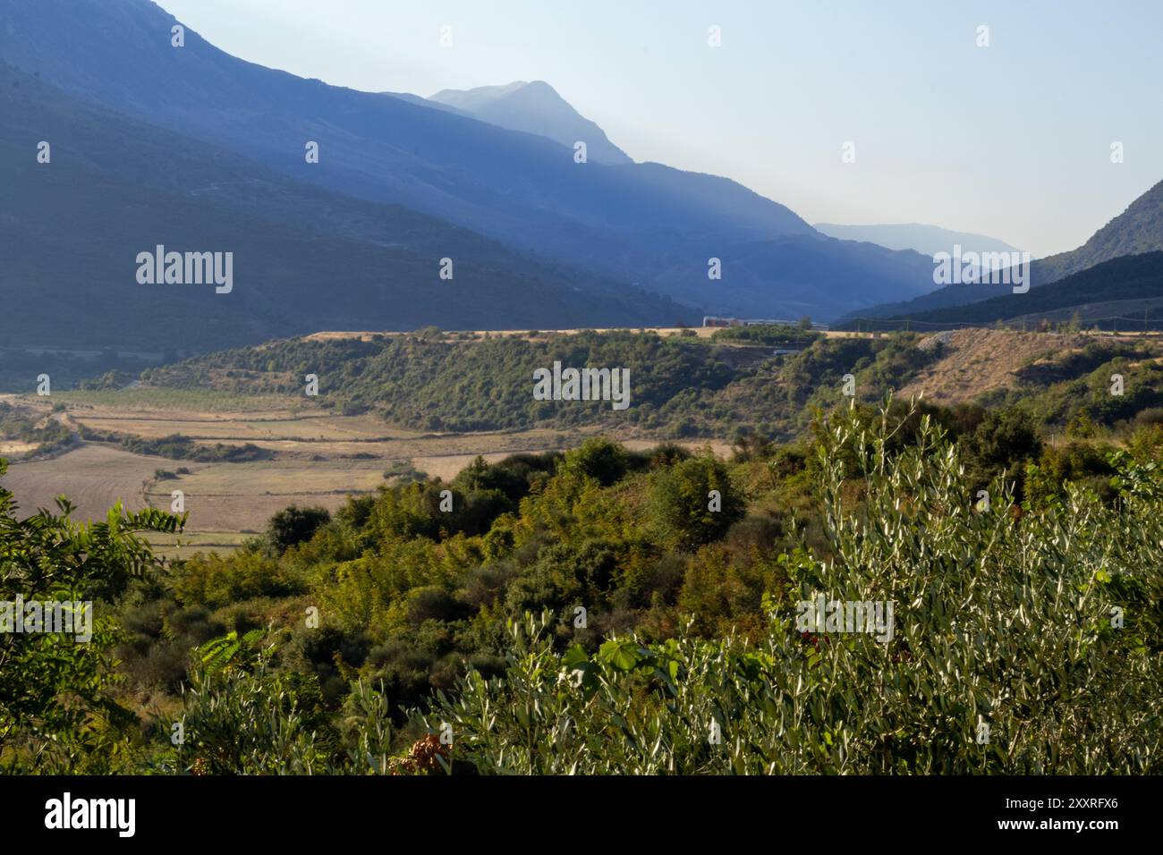 Serene clear river valley hi-res stock photography and images - Alamy