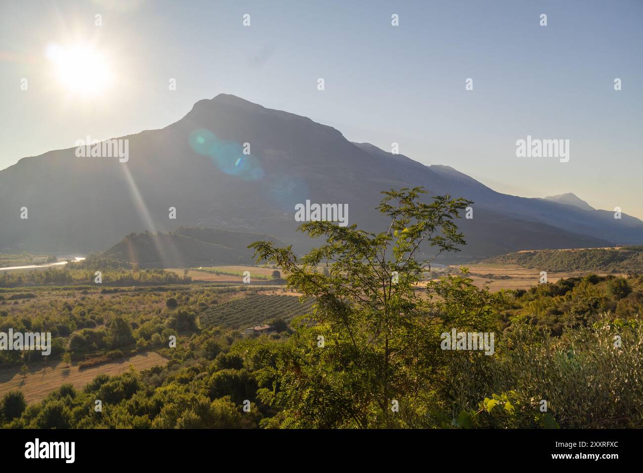Serene clear river valley hi-res stock photography and images - Alamy