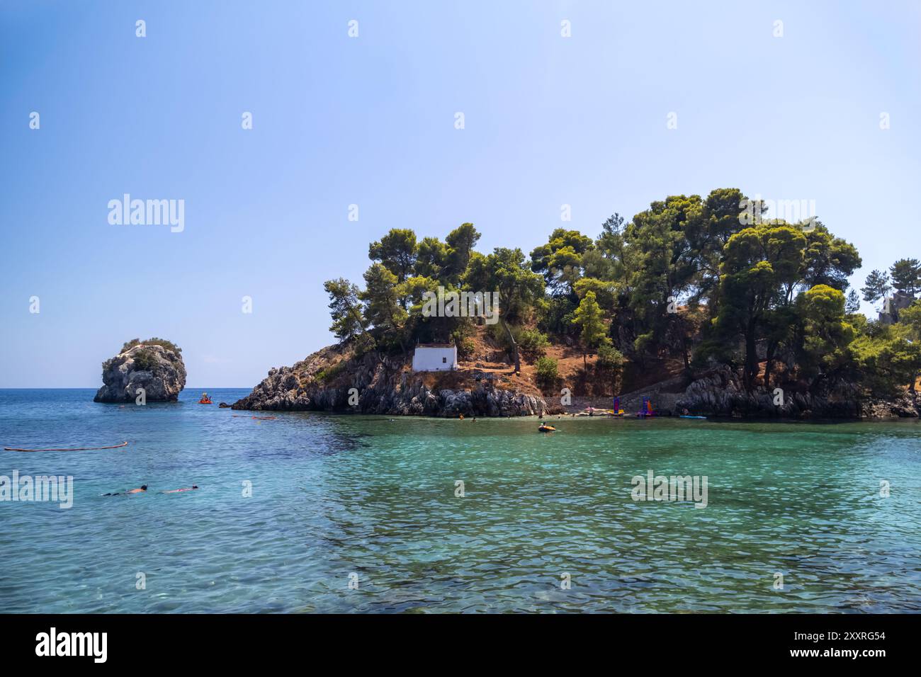 Aerial view small islands beaches hi-res stock photography and images ...