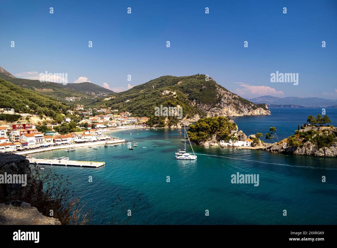 Parga old town hi-res stock photography and images - Alamy