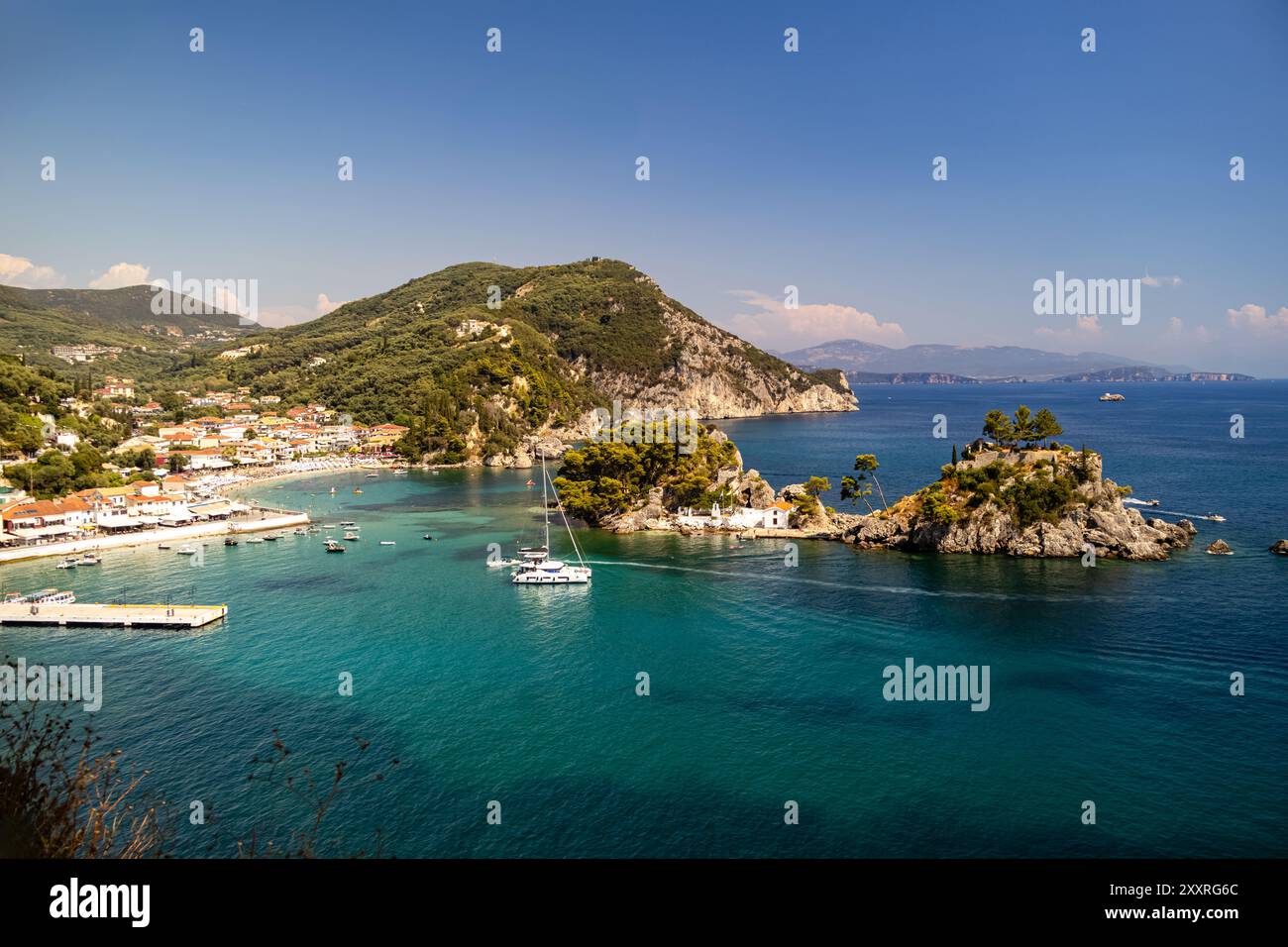 Parga old town hi-res stock photography and images - Alamy