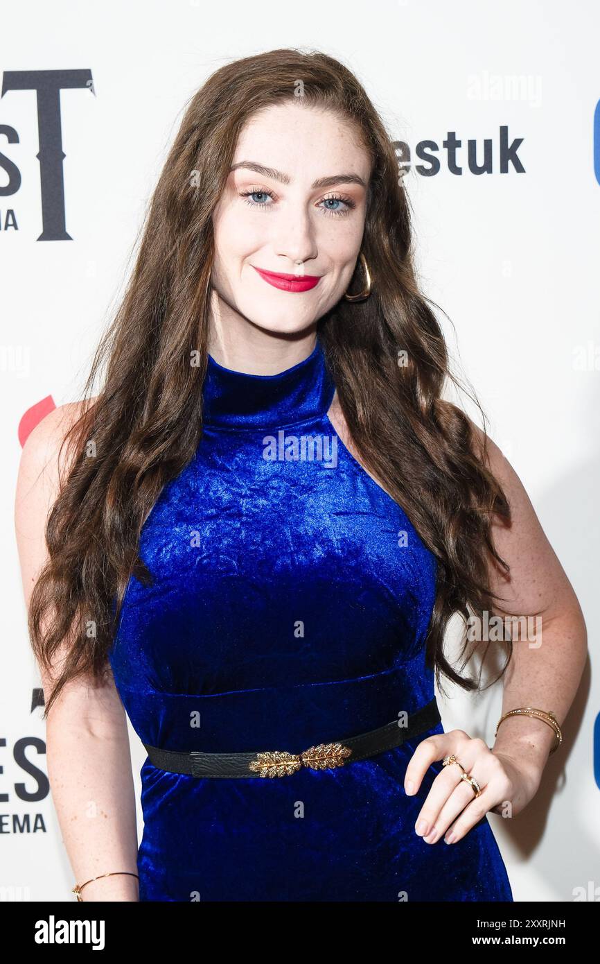 London, UK. 25 August 2024. Amber Doig-Thorne photographed on the media ...