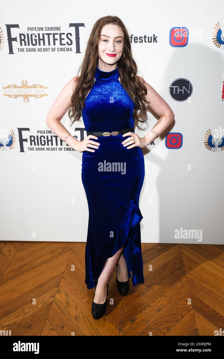 London, UK. 25 August 2024. Amber Doig-Thorne photographed on the media ...