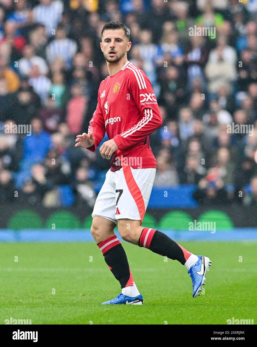 Mason Mount of Manchester United during the Premier League match ...