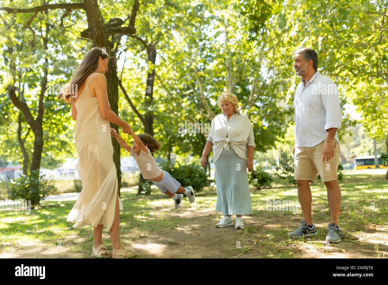 Multigenerational family having fun hi-res stock photography and images ...