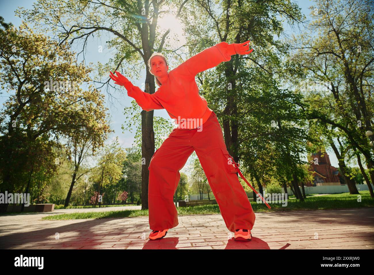 Person in sunlight hi-res stock photography and images - Alamy