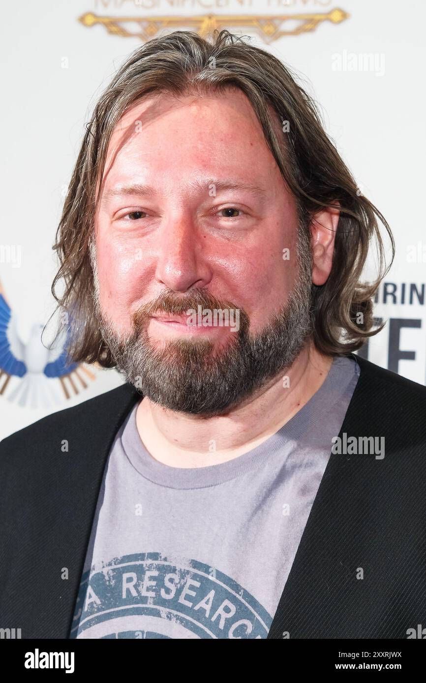 London, UK. 25 August 2024. Director Damon Rickard photographed on the ...