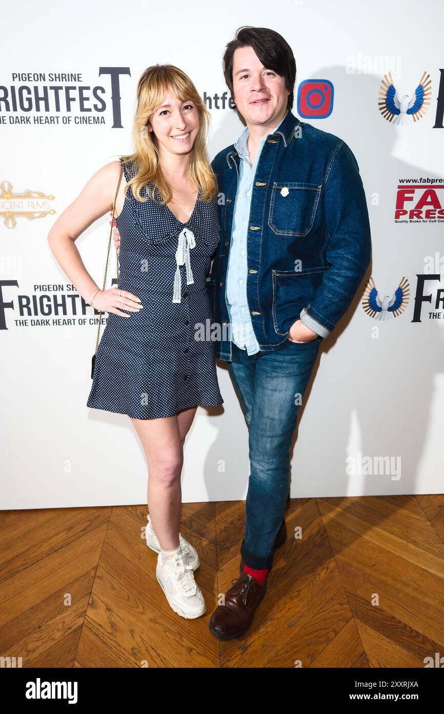 London, UK. 25th Aug, 2024. Director Mickey Keating & Editor Valerie ...