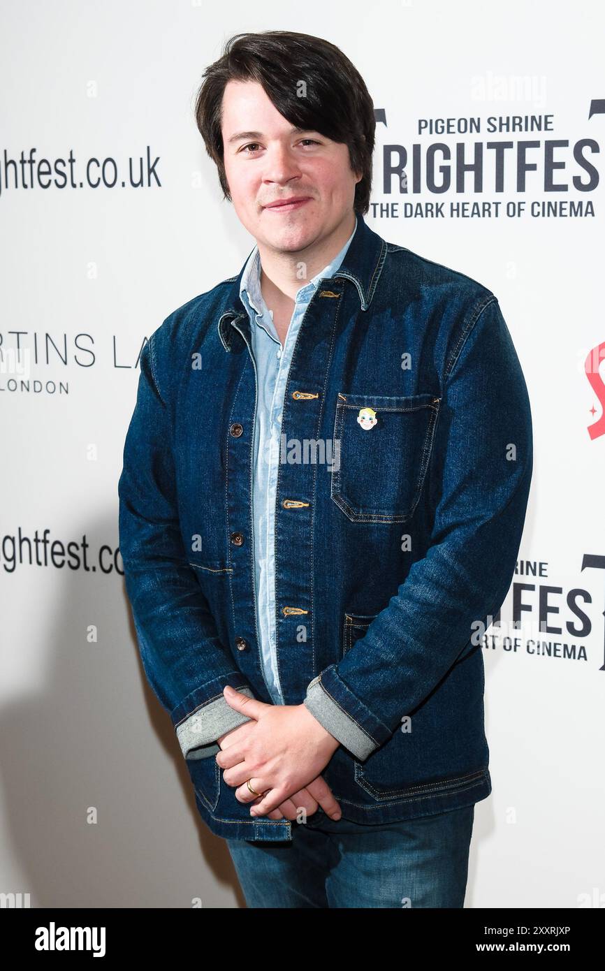 London, UK. 25th Aug, 2024. Director Mickey Keating photographed on the ...