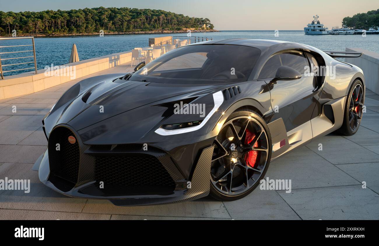 Bugatti Divo - a limited edition work of art for millions Stock Photo ...