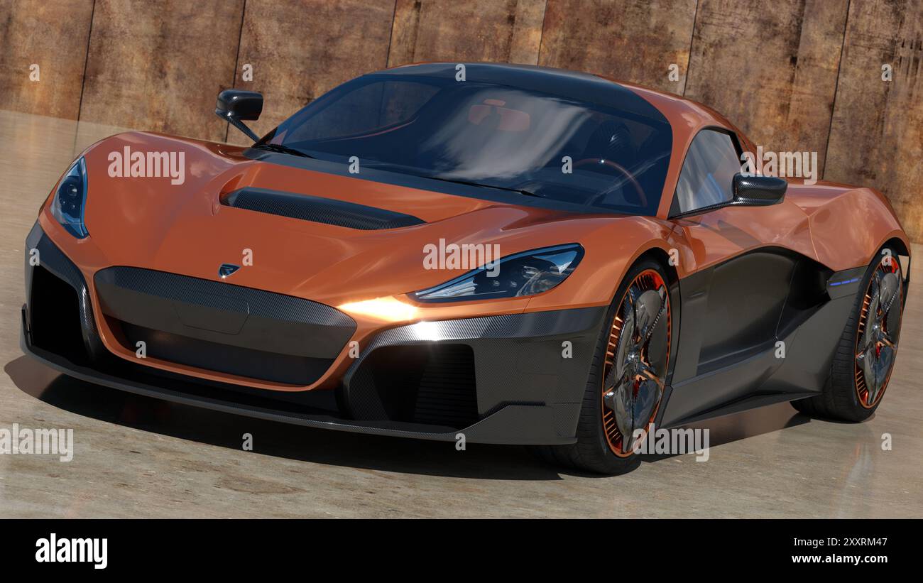 Supercar rimac hi-res stock photography and images - Alamy