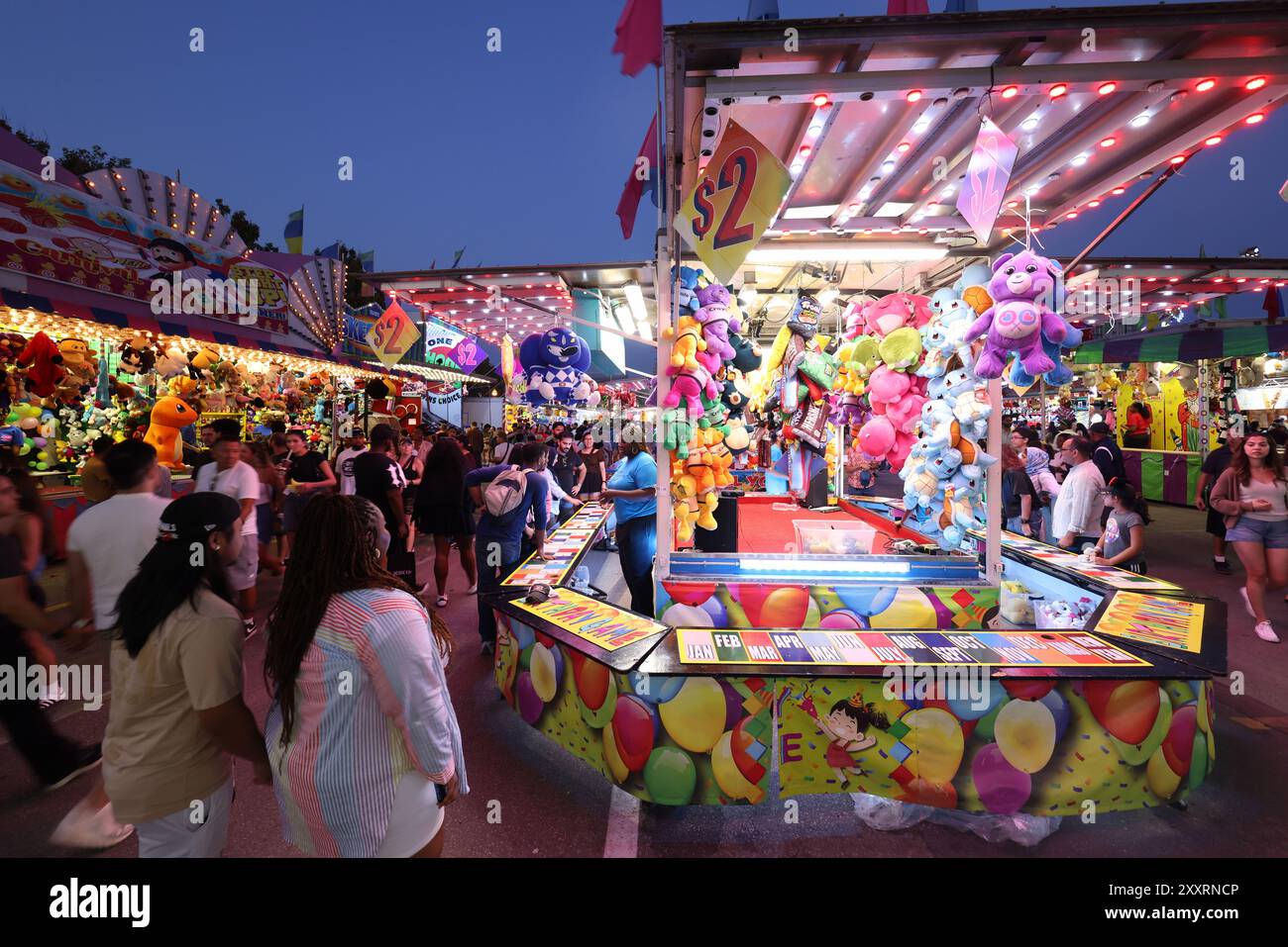 Toronto, Canada. August 25, 2024. The 2024 Canadian National Expo was ...