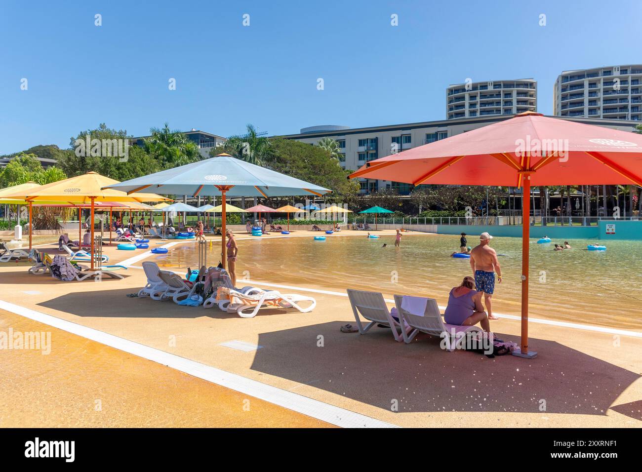 Beach view, Darwin Wave Lagoon, Darwin Waterfront Precinct, City of ...