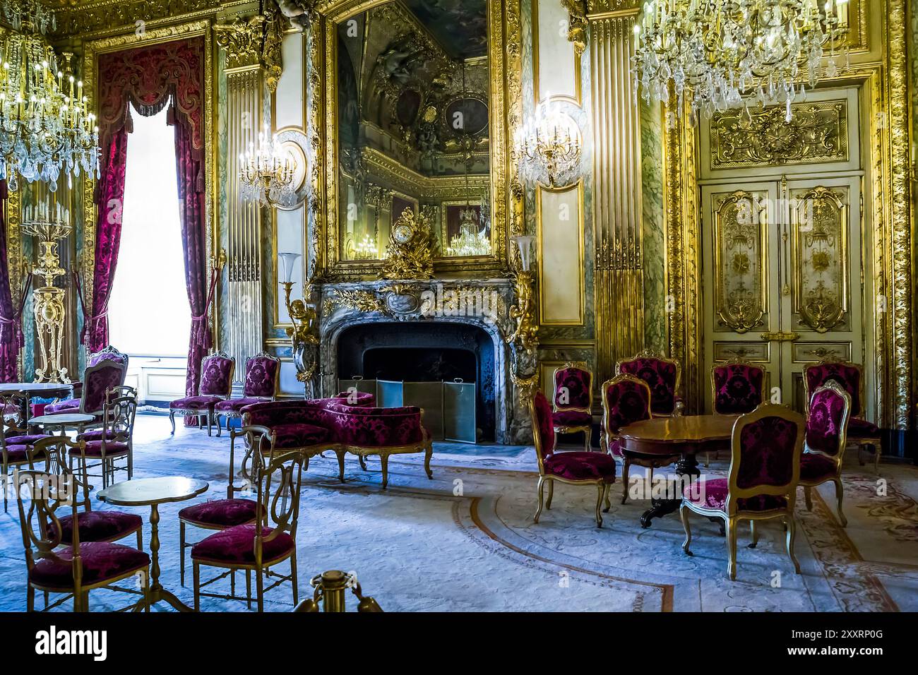 PARIS, FRANCE - MAY 13, 2015: This is the apartment with the preserved ...