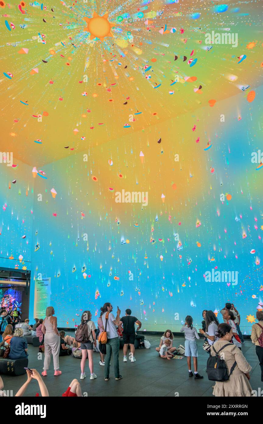 London, UK. 'Heaven's Gate' - a 360 degree immersive installation on ...