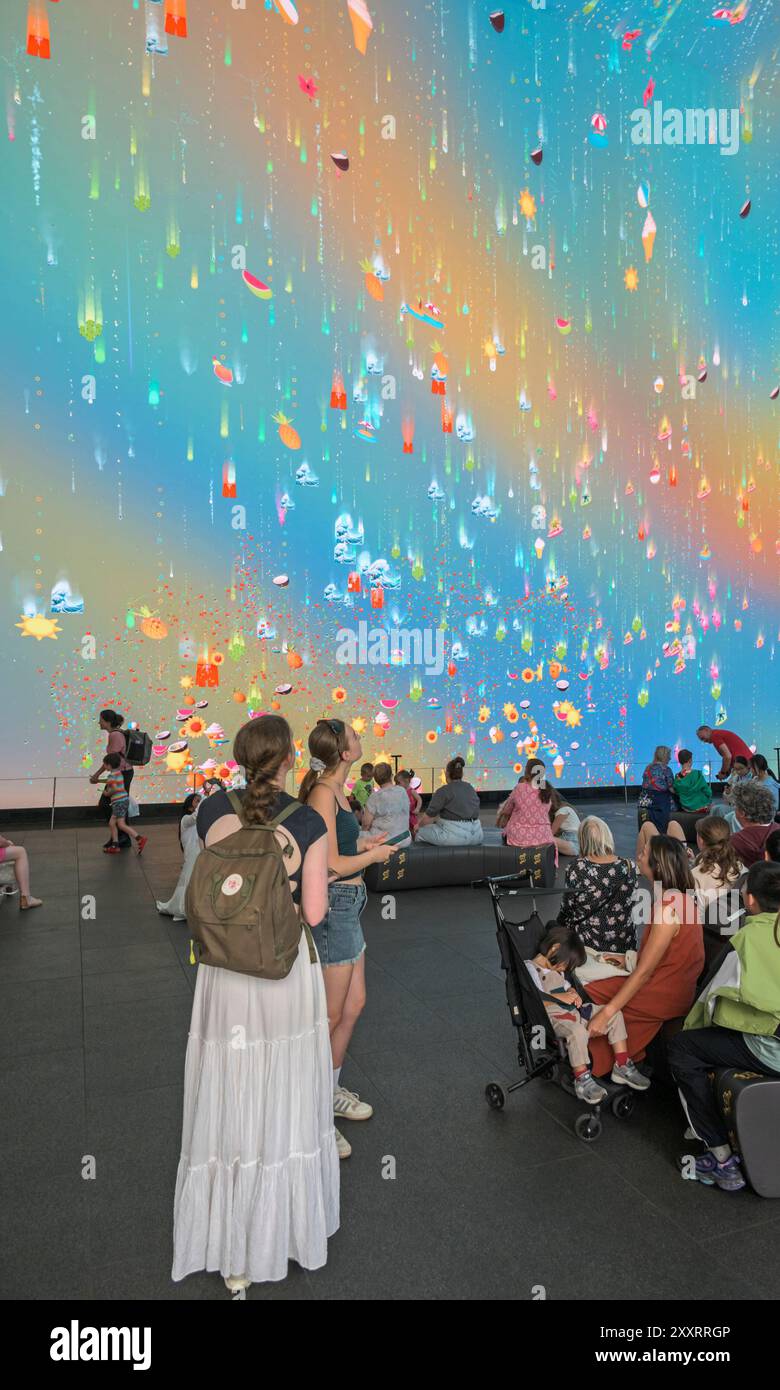 London, UK. 'Heaven's Gate' - a 360 degree immersive installation on ...