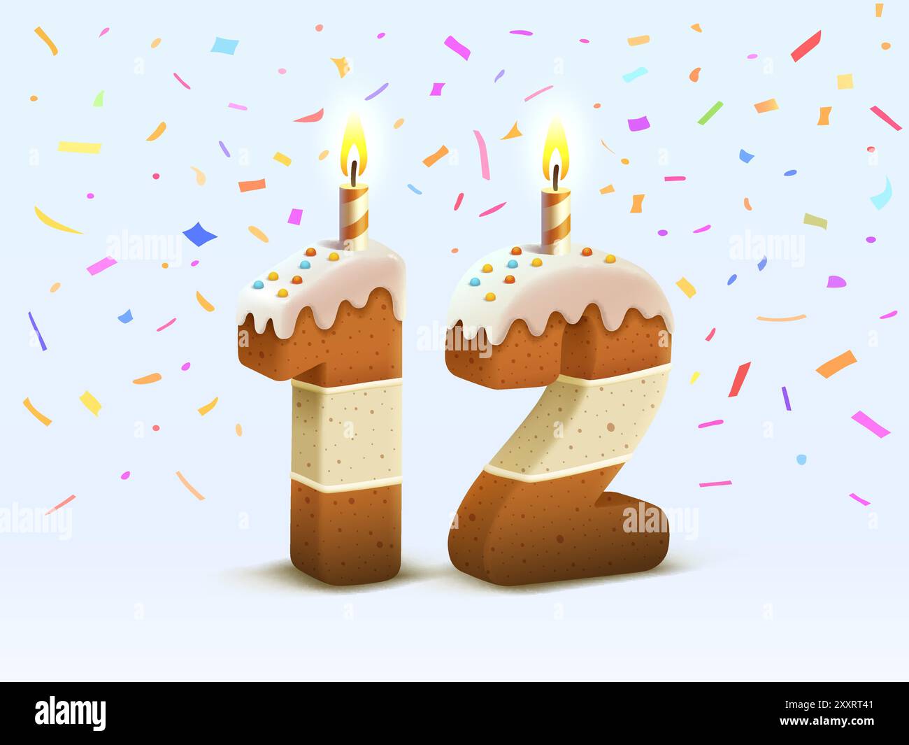 Happy Birthday, person birthday anniversary, Candle with cake in the ...