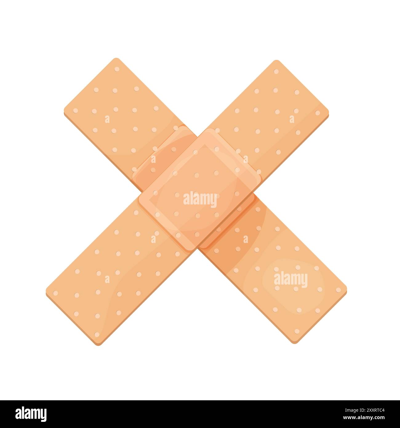 Band aid medical plaster, strip. Breathable bandaids set. Firs aid tape ...