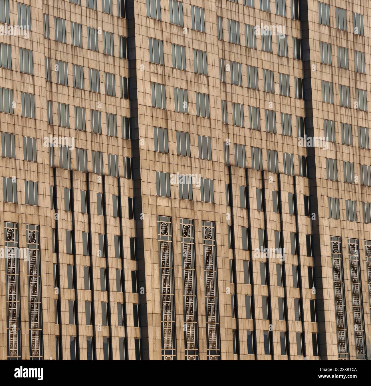 Big tall building background with windows and glass, Architecture of ...