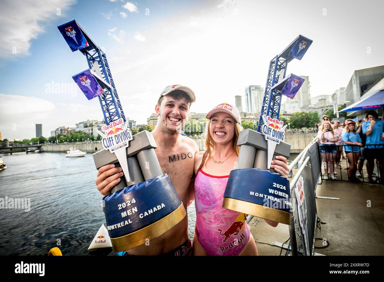 Molly Carlson won the first-ever Red Bull Cliff Diving event in ...