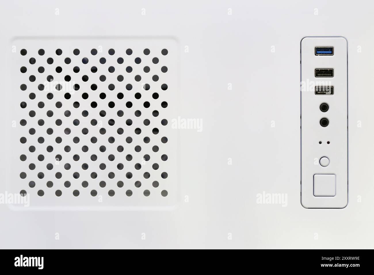 Texture and pattern of white computer case for design in technology ...