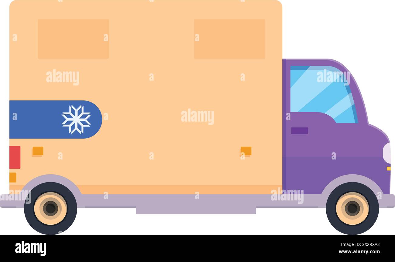 Refrigerated truck ensuring the safe transportation of temperature ...