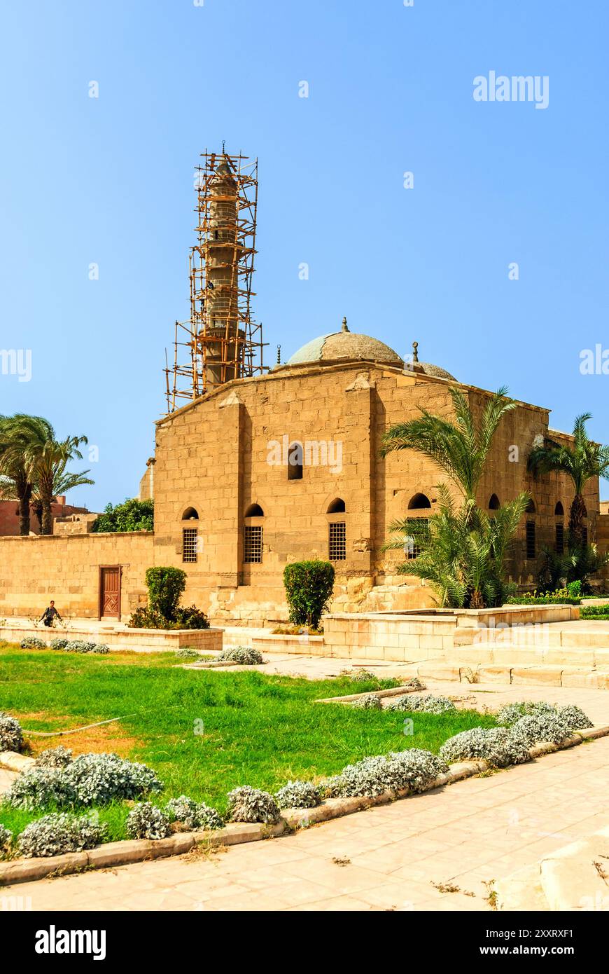 Mosque of Sulayman Pasha al-Khadim - The Saladin Citadel of Cairo, Lower Egypt Stock Photo - Alamy