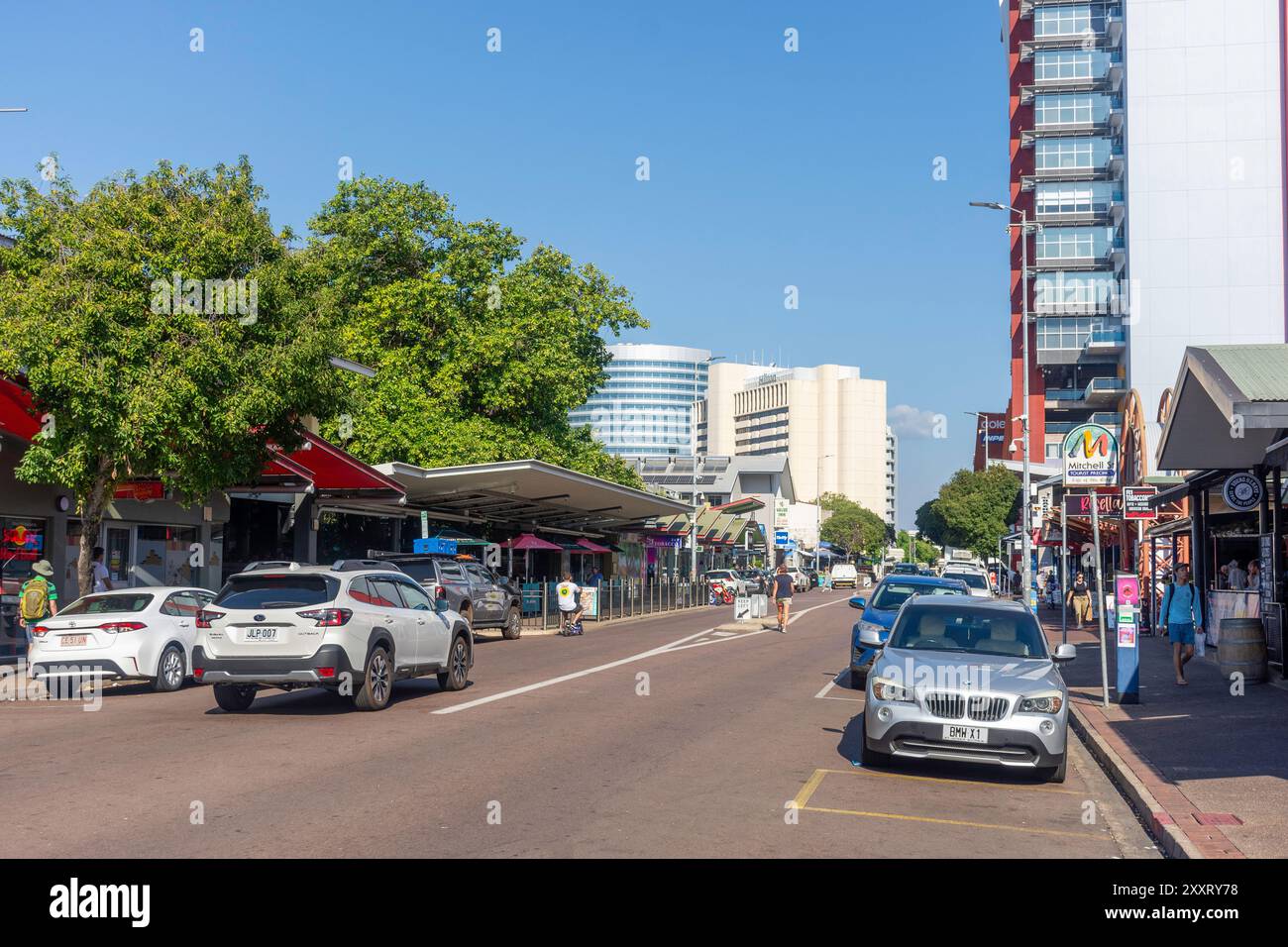 Mitchell Street, C.B.D, City of Darwin, Northern Territory, Australia ...