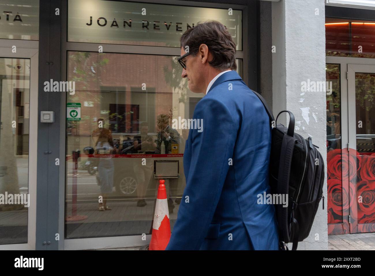 The PSC (Catalan Socialist Party) meets with its executive committee ...