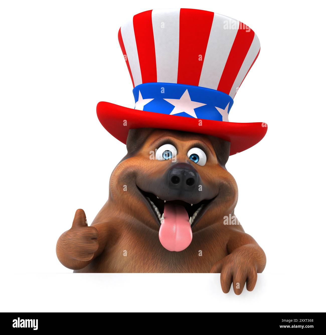 Uncle sam political cartoon Cut Out Stock Images & Pictures - Alamy