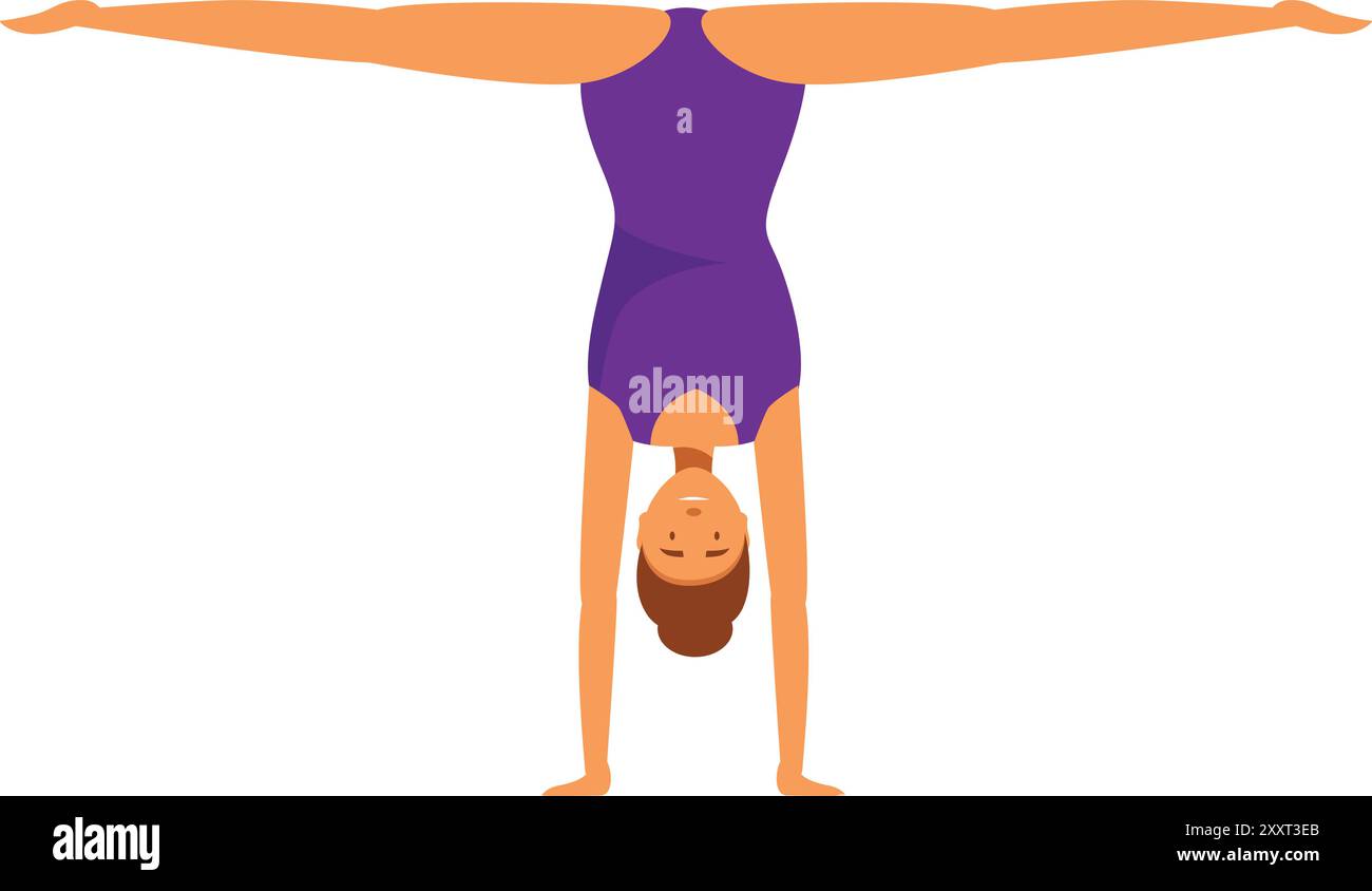 Splits Gymnastics Clipart