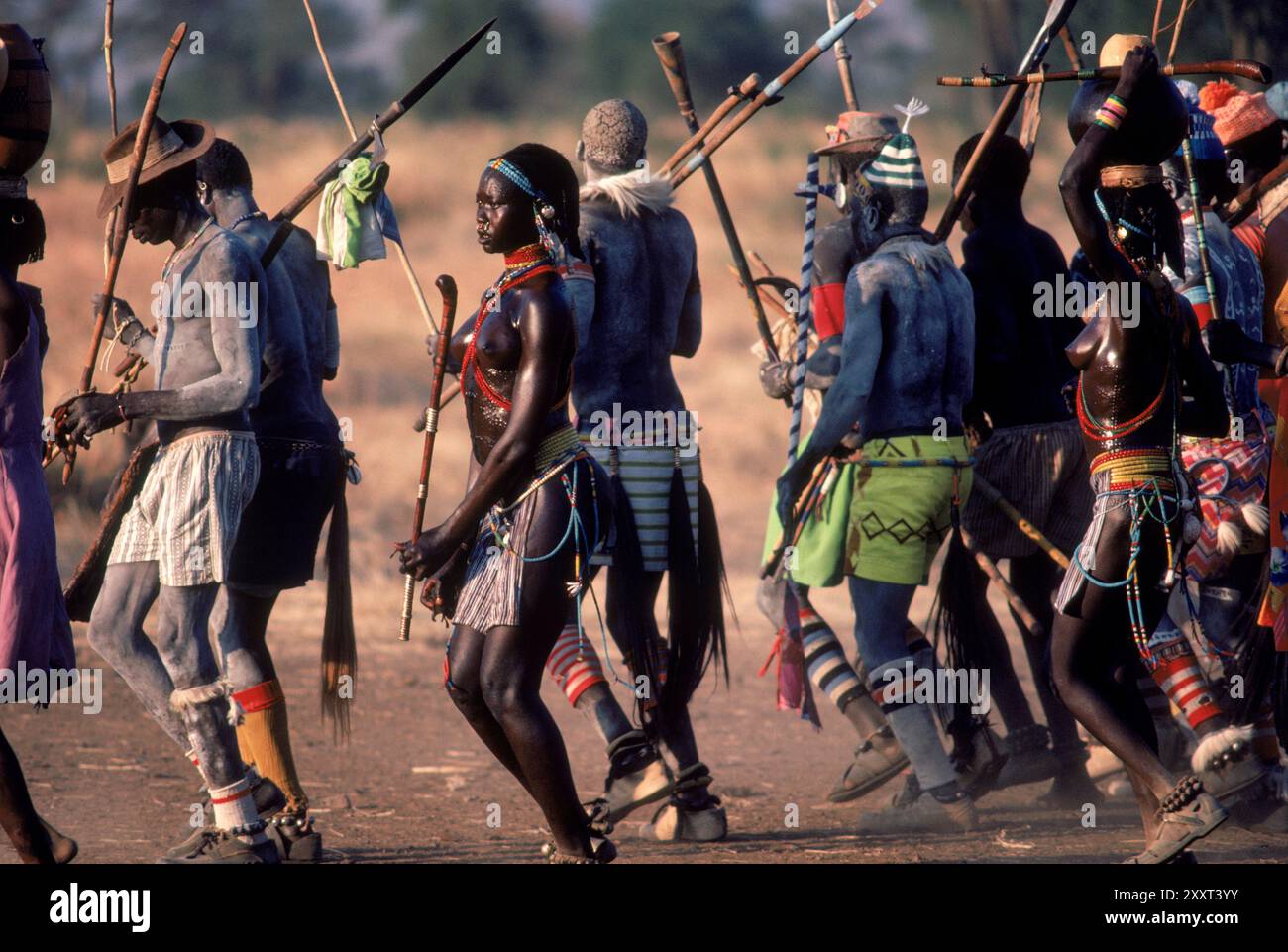 Villagers dance during a harvest festival in the mountains of central ...