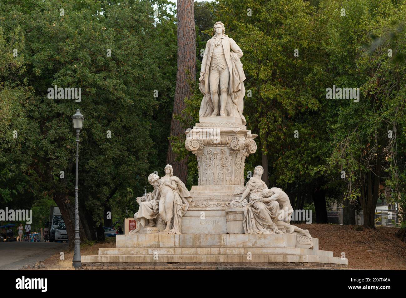 Monument villa borghese rome hi-res stock photography and images - Alamy