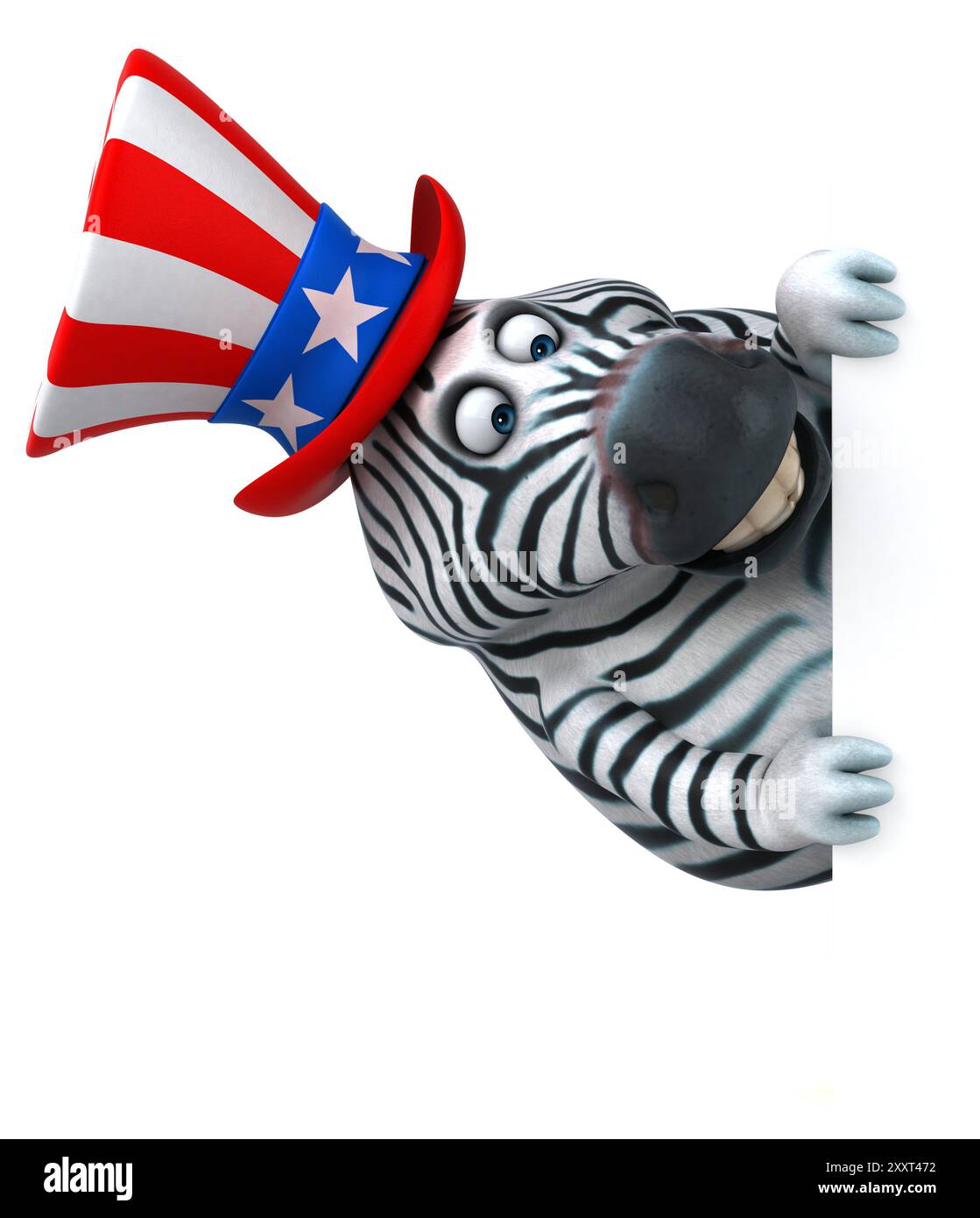 Patriotic zebra hi-res stock photography and images - Alamy