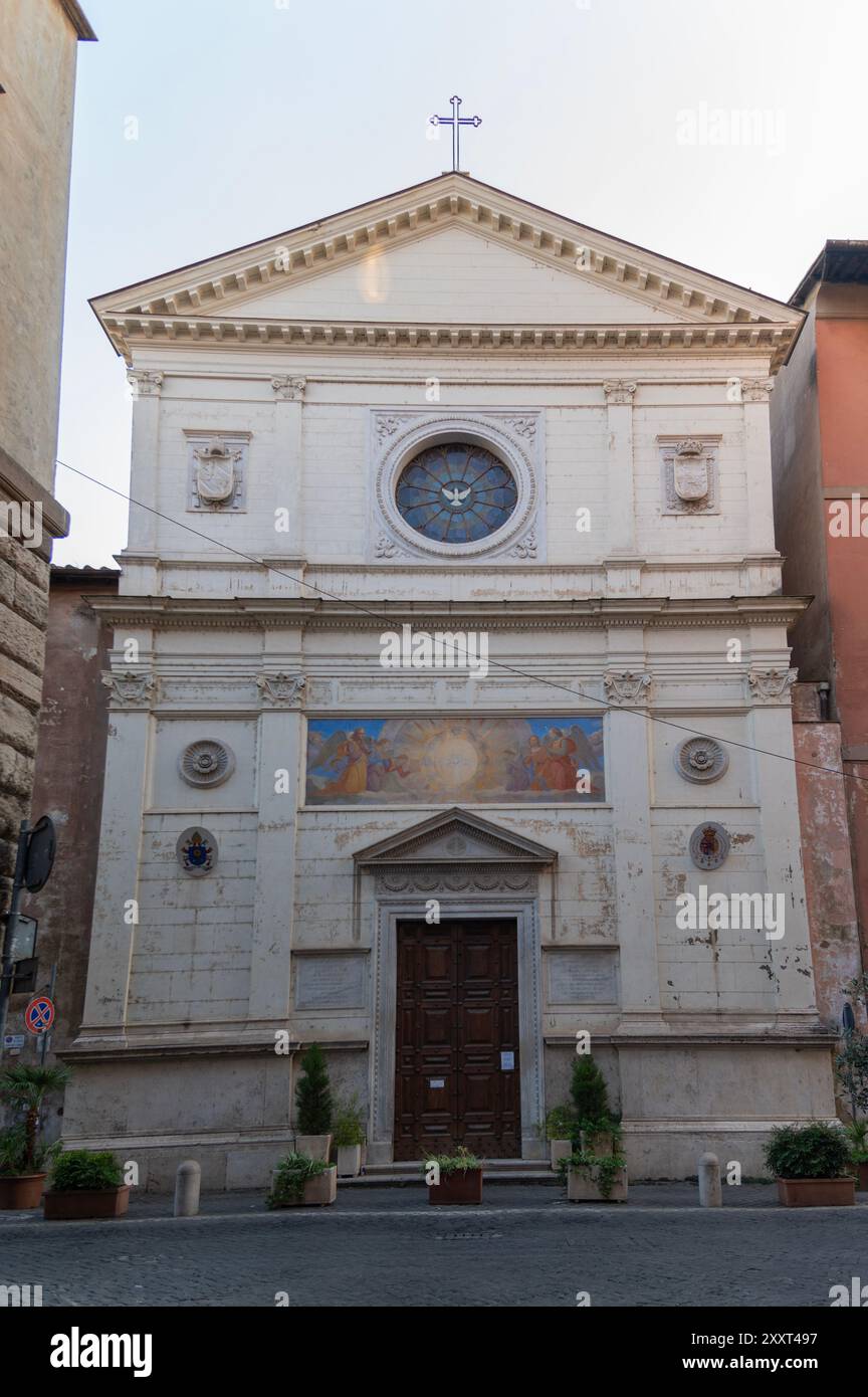 Santo Spirito dei Napoletani, a Roman Catholic church on via Giulia, in ...
