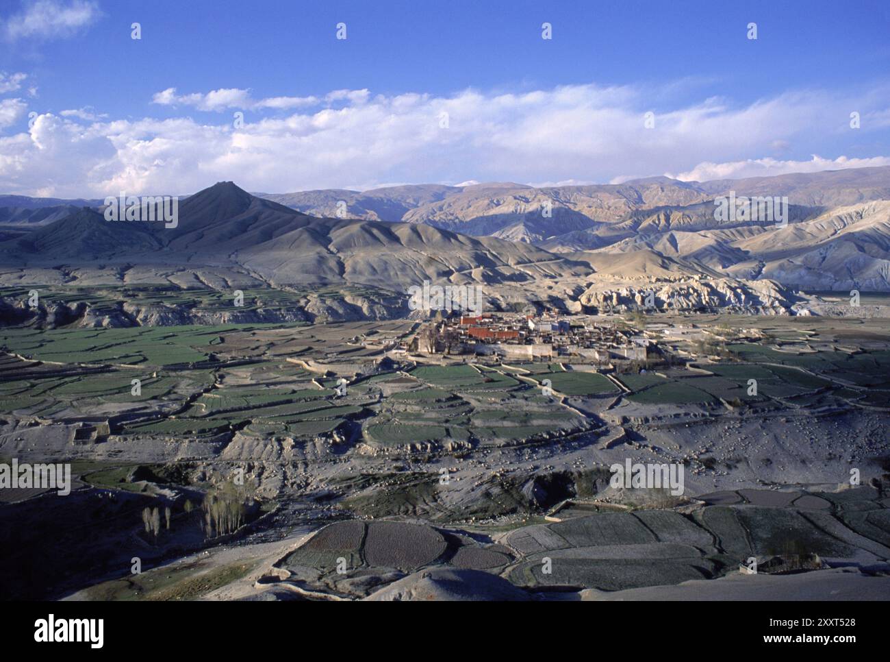 Lo Manthang, the capital of Mustang, Nepal Stock Photo - Alamy