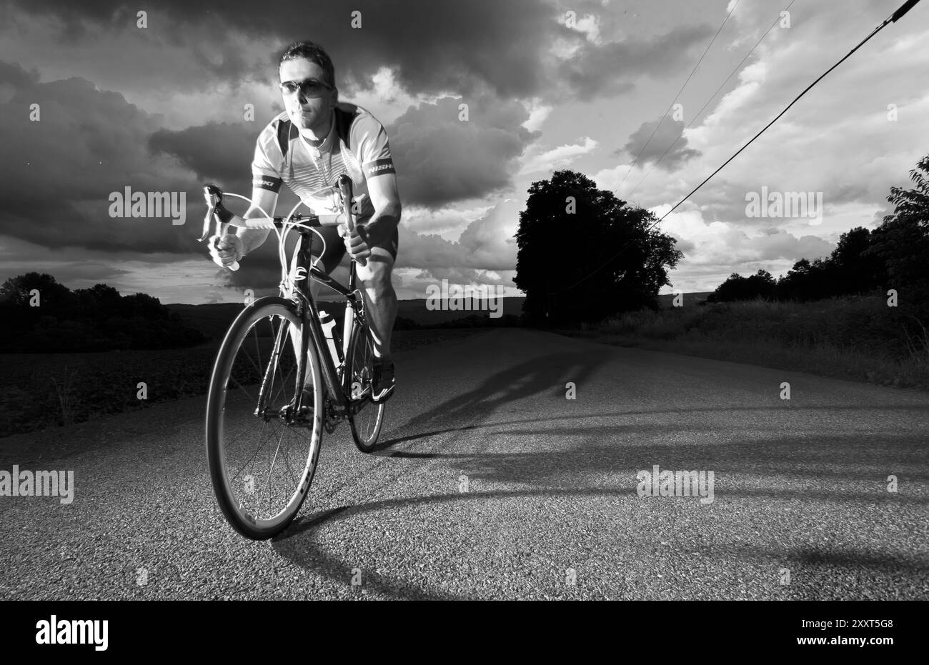 Bending effort Black and White Stock Photos & Images - Alamy