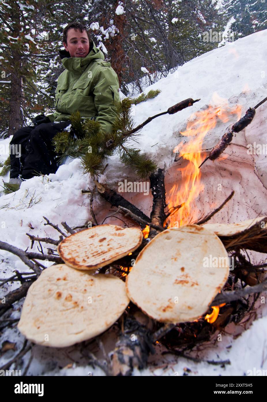 Warm up Fire Stock Photo - Alamy