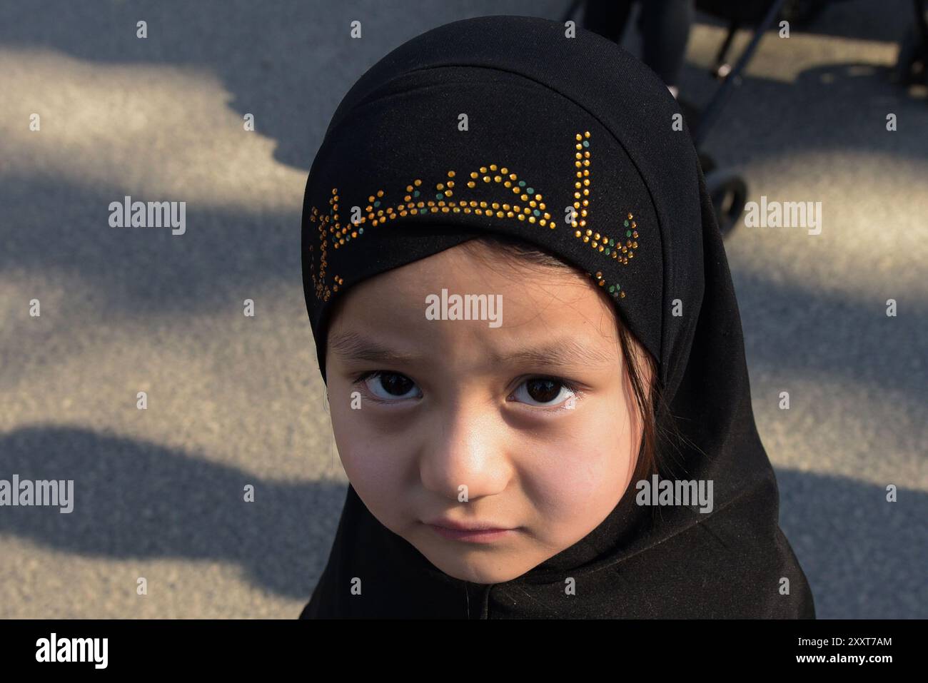 A large number of Shiite Muslims worshipers from different countries ...