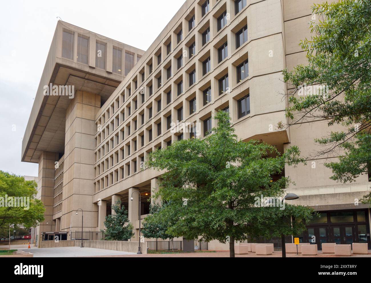 The J. Edgar Hoover Building Federal Bureau of Investigation (FBI) building in Washington DC ...