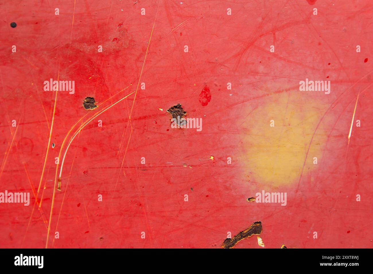 Texture of old red metal surface Stock Photo - Alamy