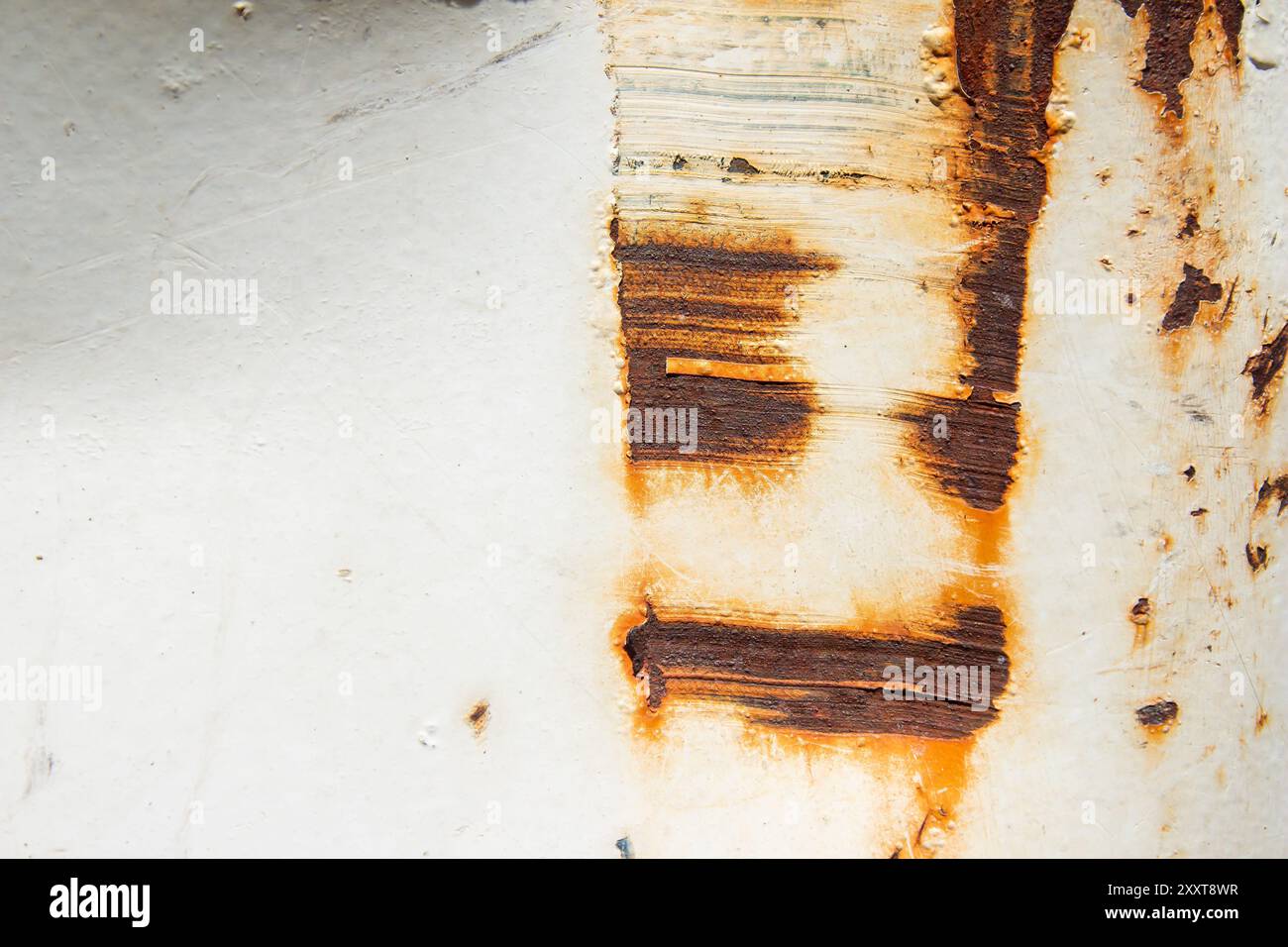 Texture of old white metal surface Stock Photo - Alamy