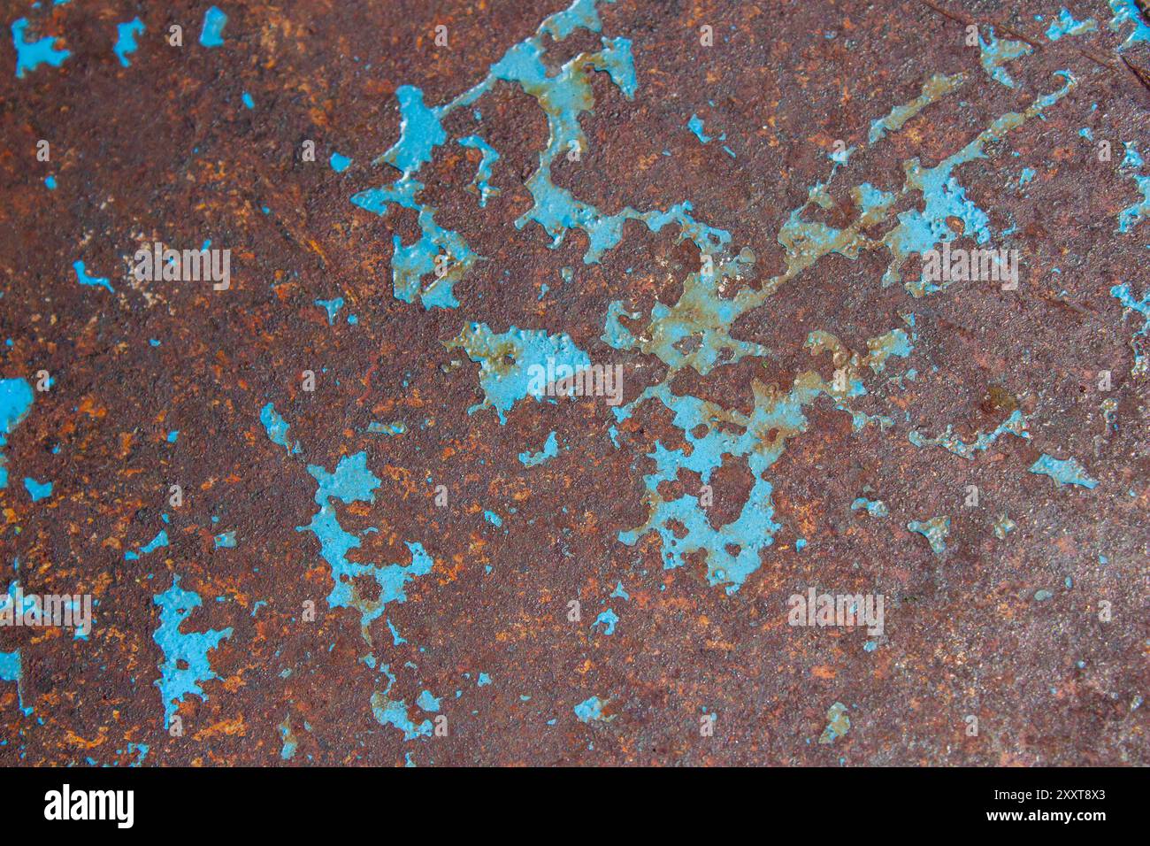 Texture of old blue metal surface Stock Photo - Alamy