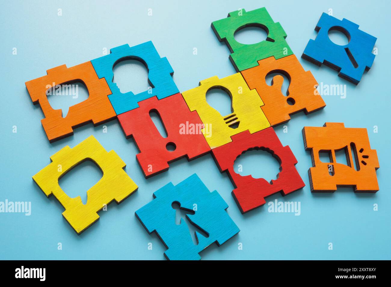 Puzzle about social media and marketing campaign, strategy and ...