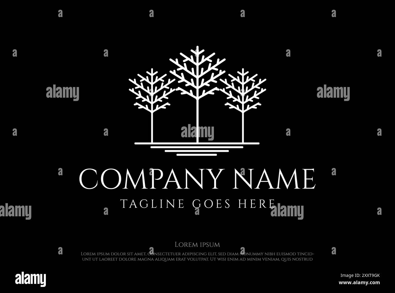 Beautiful garden hotel resort Stock Vector Images - Alamy