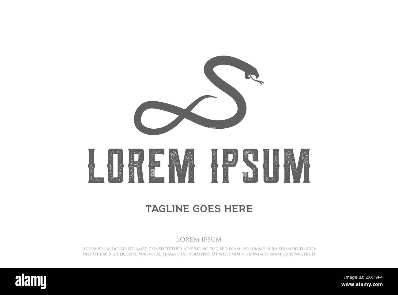 Snake Python Black Mamba Cobra Anaconda Viper Reptile Logo Design ...