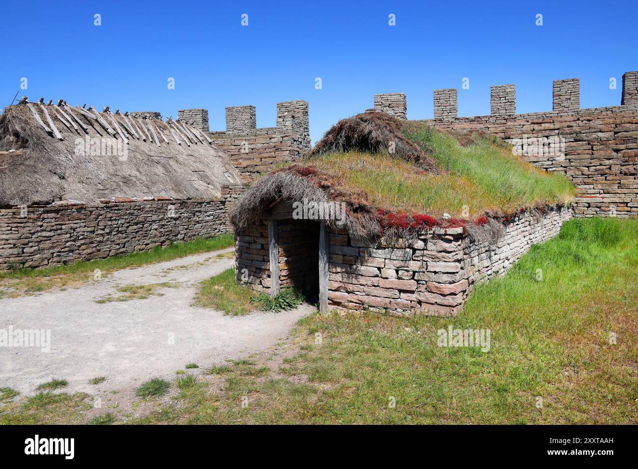 Eketorp Castle, Sweden, Oeland, Stora Alvaret Stock Photo - Alamy