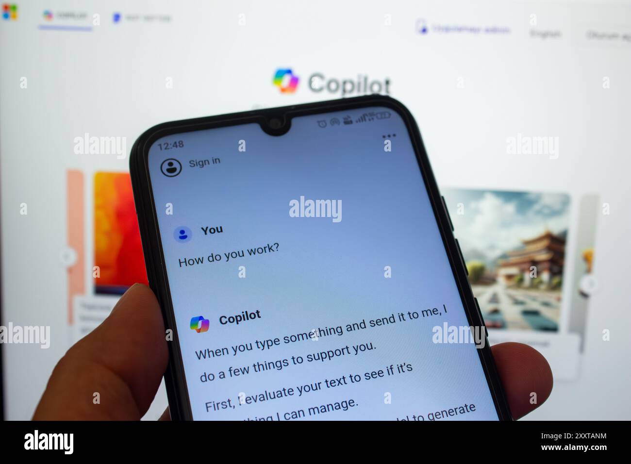 Microsoft copilot app hi-res stock photography and images - Alamy