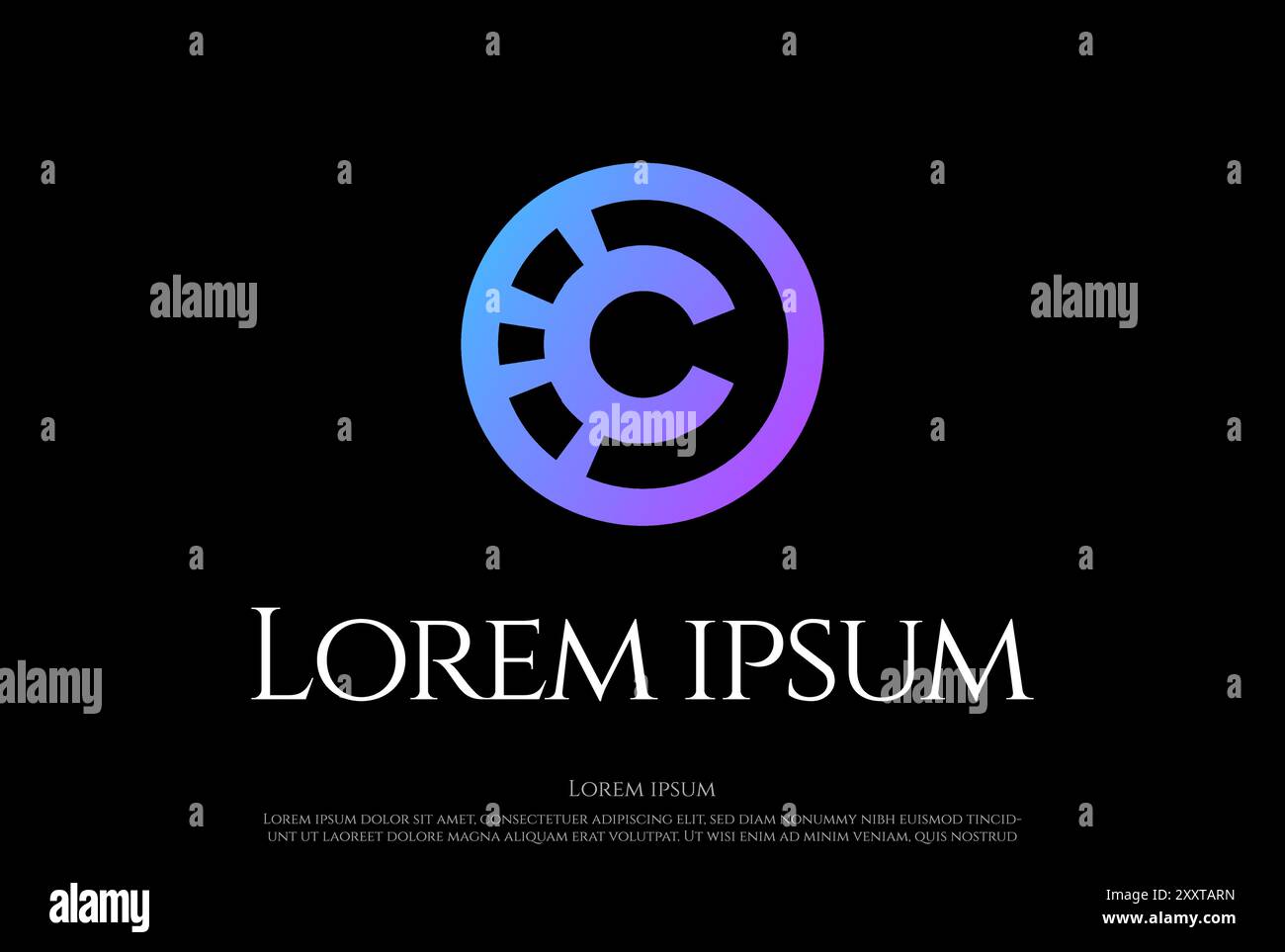 Lux marketing logo hi-res stock photography and images - Alamy