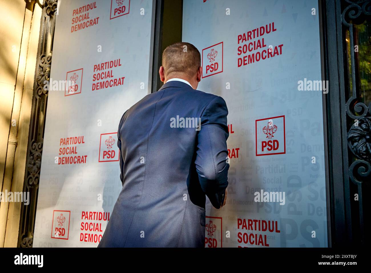 Bucharest, Romania. 26th Aug, 2024: Bogdan Gruia Ivan, Minister of ...